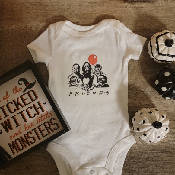 One Pieces | Friends Horror Edition Baby Onesie | Poshmark